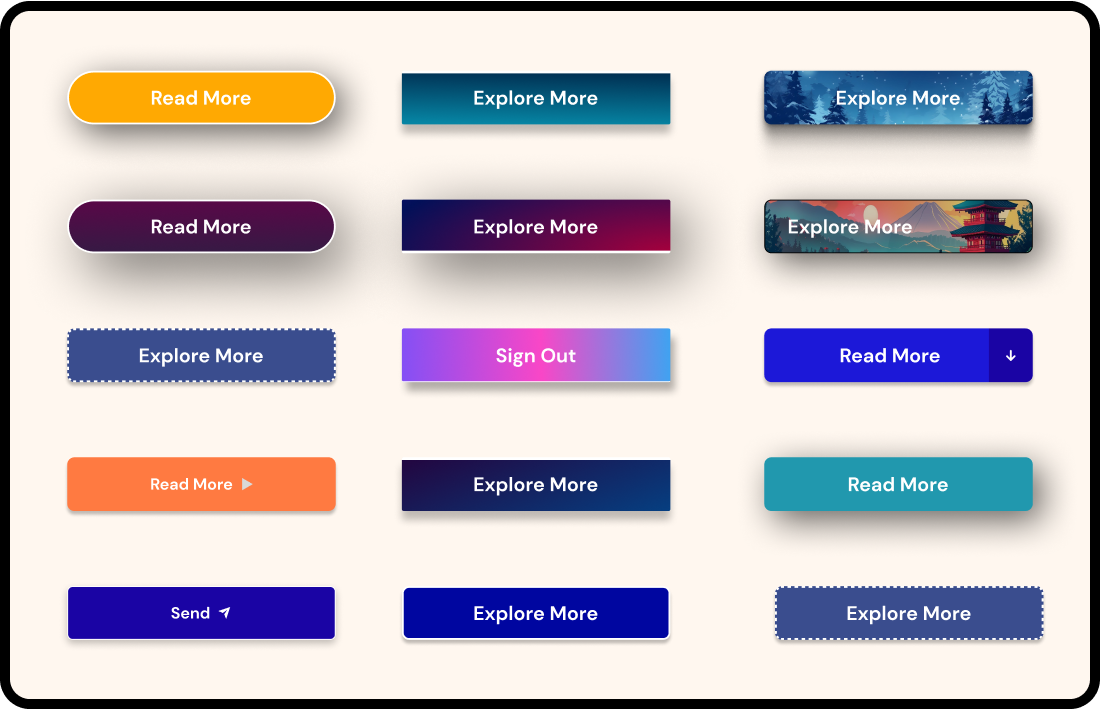 Create interactive buttons that captivate with customizable styles and seamless redirects for ...